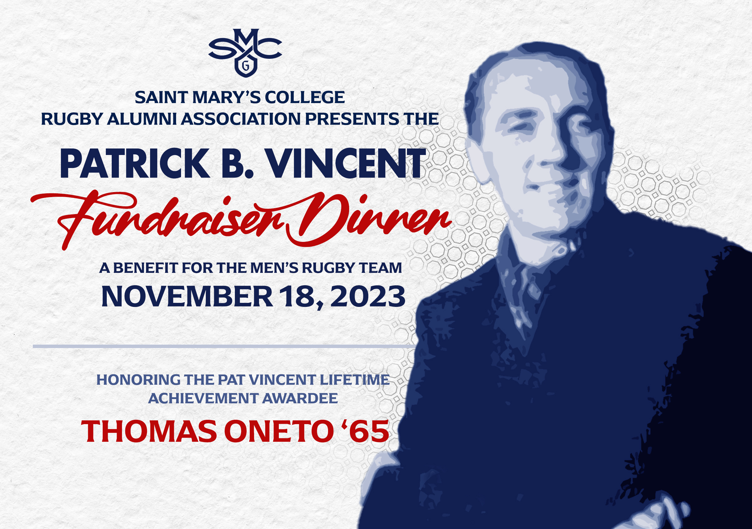 14th Annual Pat Vincent Fundraiser Dinner | Saint Mary's College